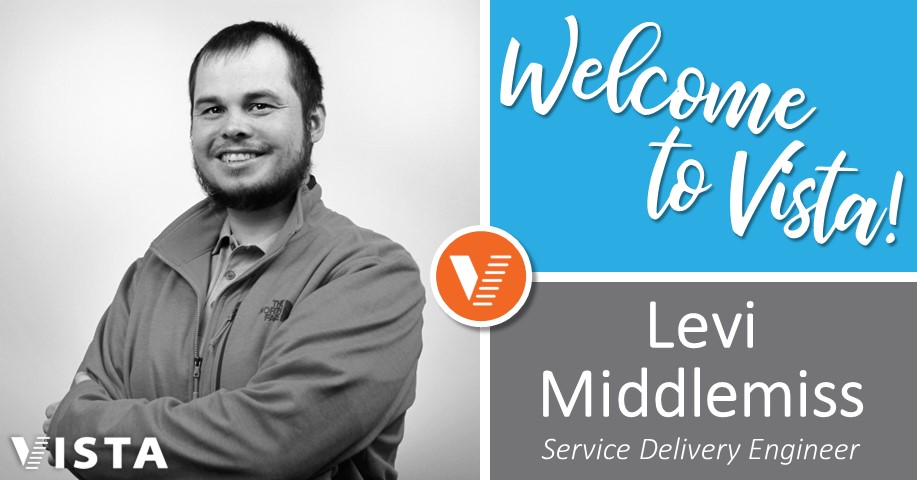 Vista Welcomes New Hire Levi Middlemiss » Vista IT Group